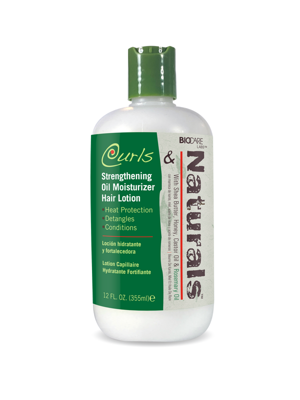 Curls & Naturals 12 oz Strengthening Oil Moisturizer Hair Lotion with ...